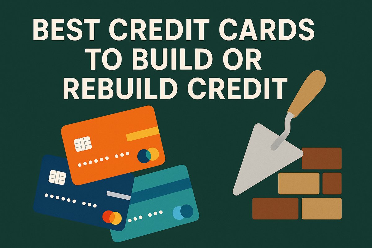 Best credit cards to build or rebuild credit. - Total Finanças